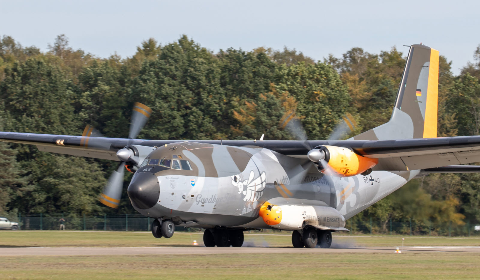 Transall C160 : l'avion germano-berrichon prend sa retraite - Station Haxo