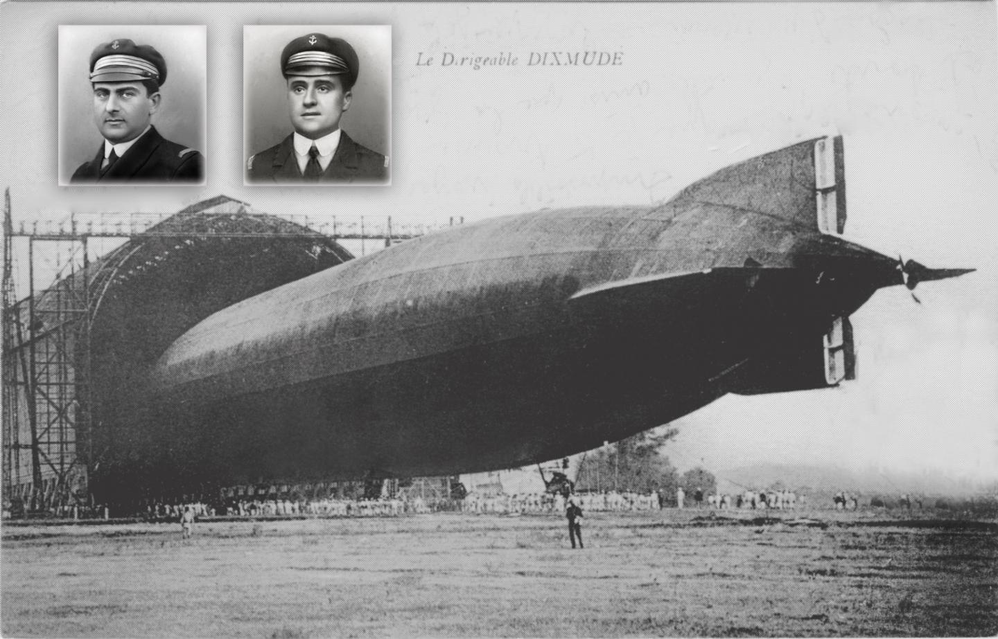 Zeppelin LZ 114 Dixmude : catastrophe en Sicile - Station Haxo