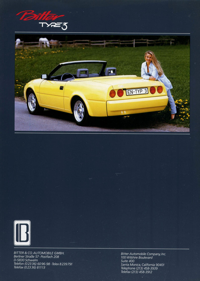 Bitter Type 3 : lâchée par Isuzu - Station Haxo