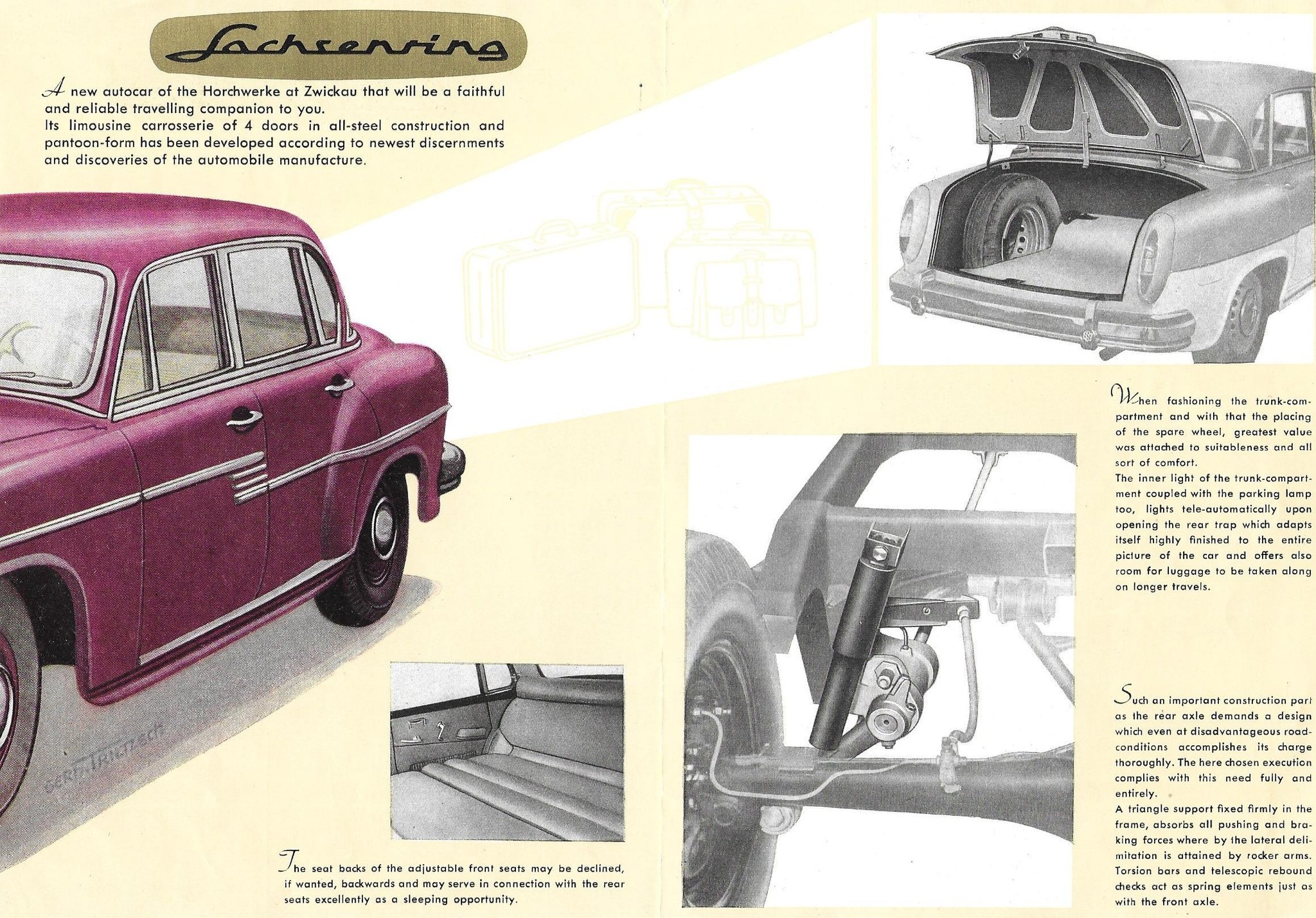 Horch / Sachsenring P240 : le dernier luxe est-allemand - Station Haxo