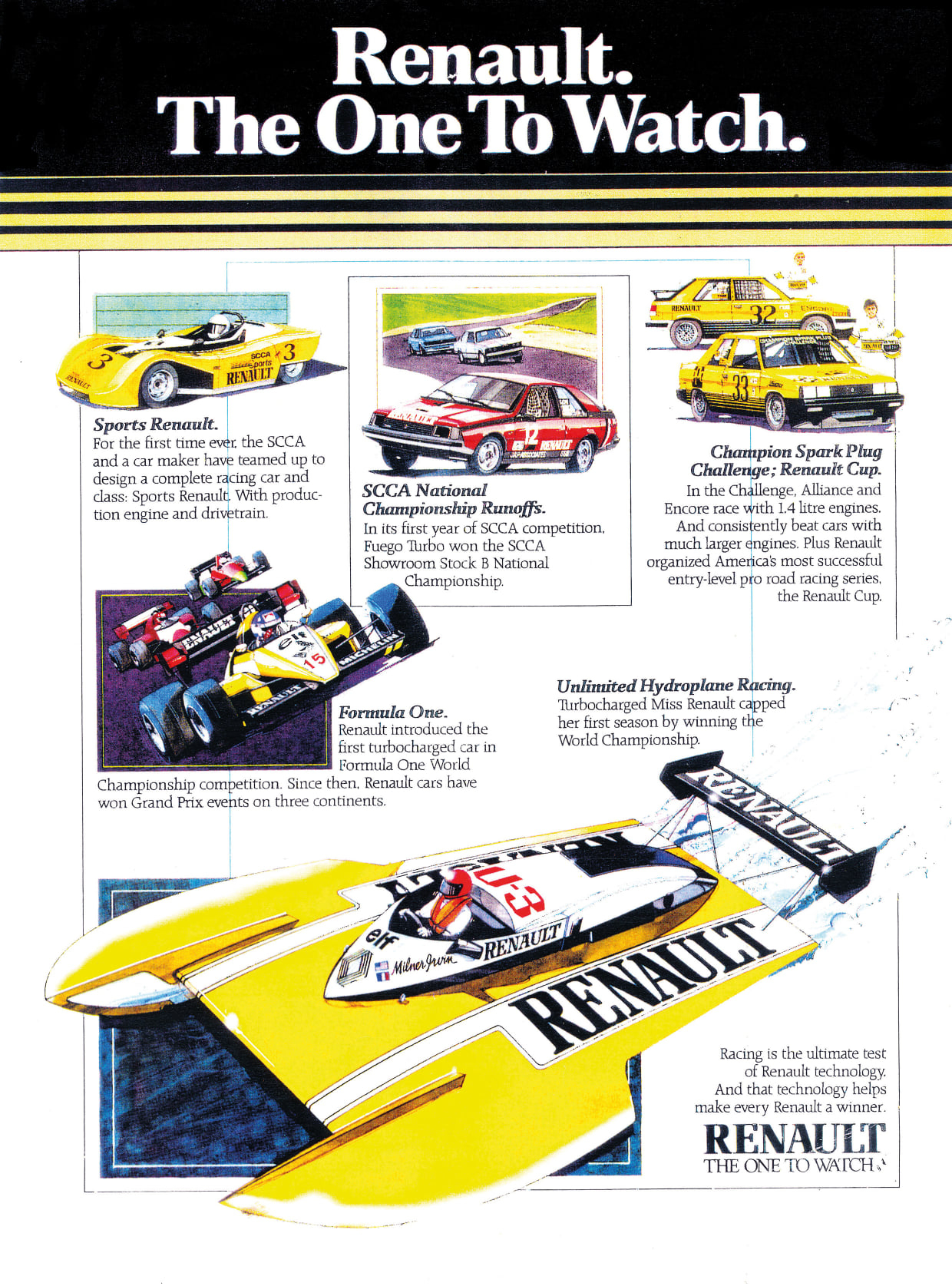 Hydroplane U3 Miss Renault : une Fuego pour la victoire - Station Haxo