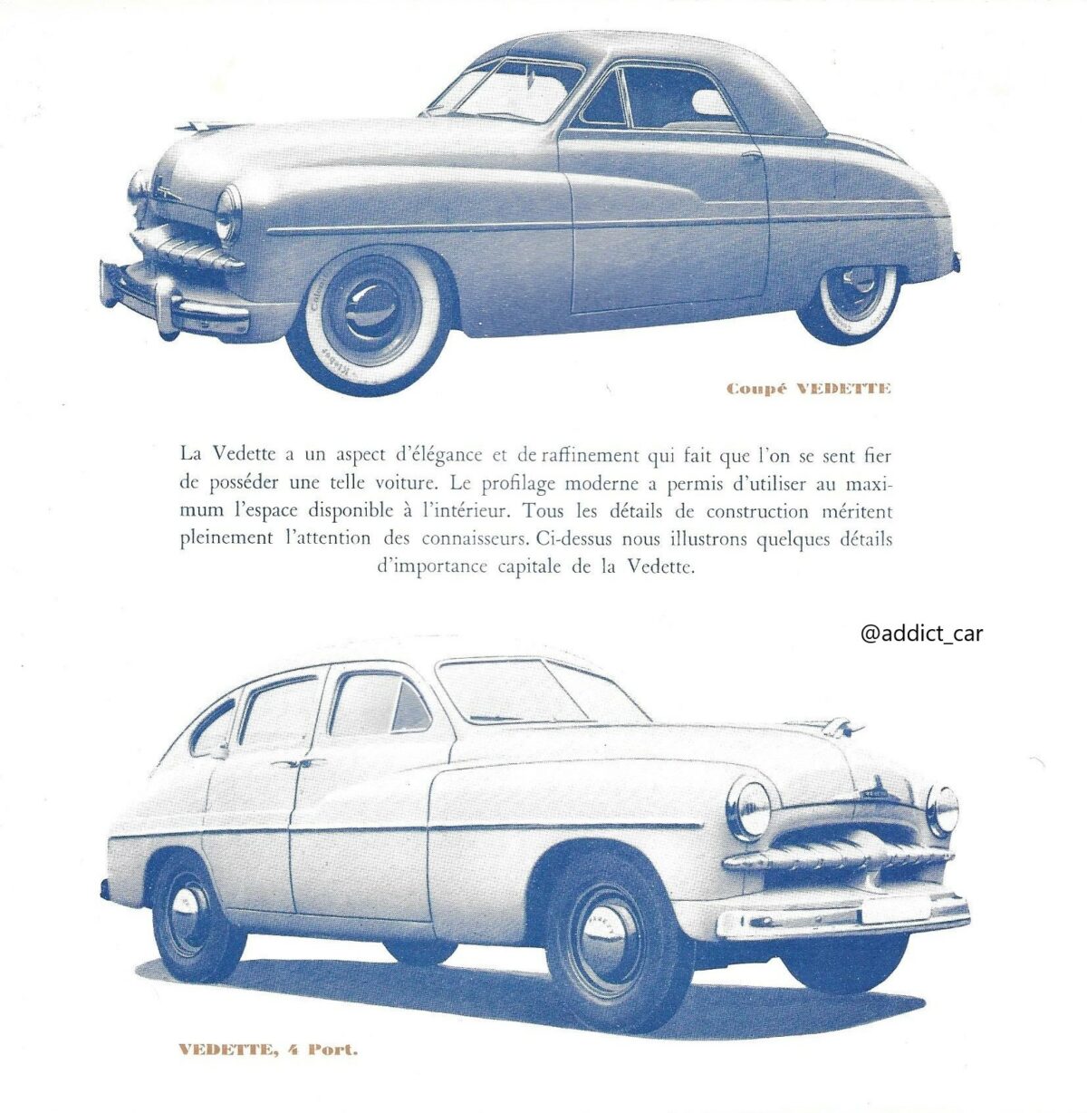 Ford-SAF Vedette : une américaine à Poissy - Station Haxo